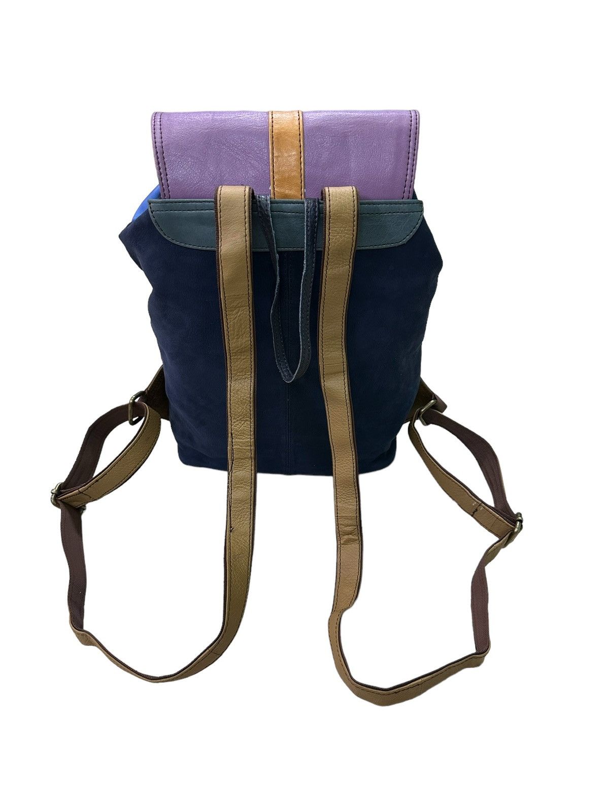 Handmade SORUKA MULITICOLOUR LEATHER BACKPACK | Grailed