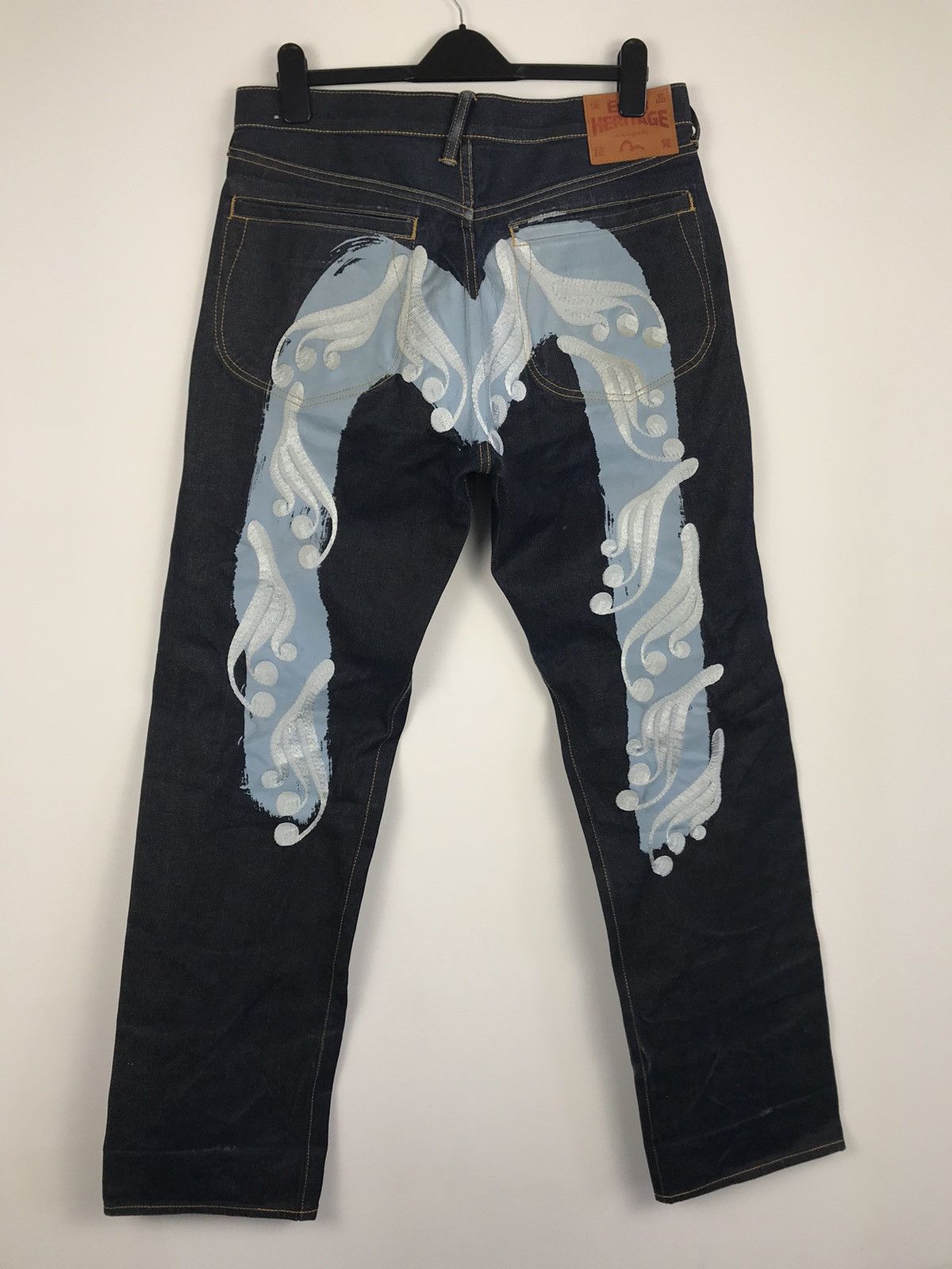 Evisu Evisu Heritage Denim Travis Scott Daicock Selvedge Jeans | Grailed