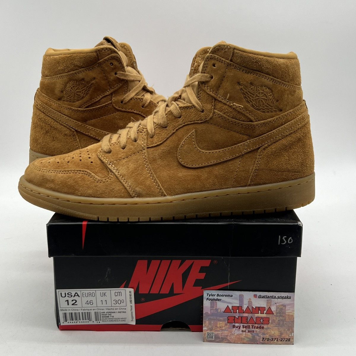 Nike Air Jordan 1 high wheat | Grailed