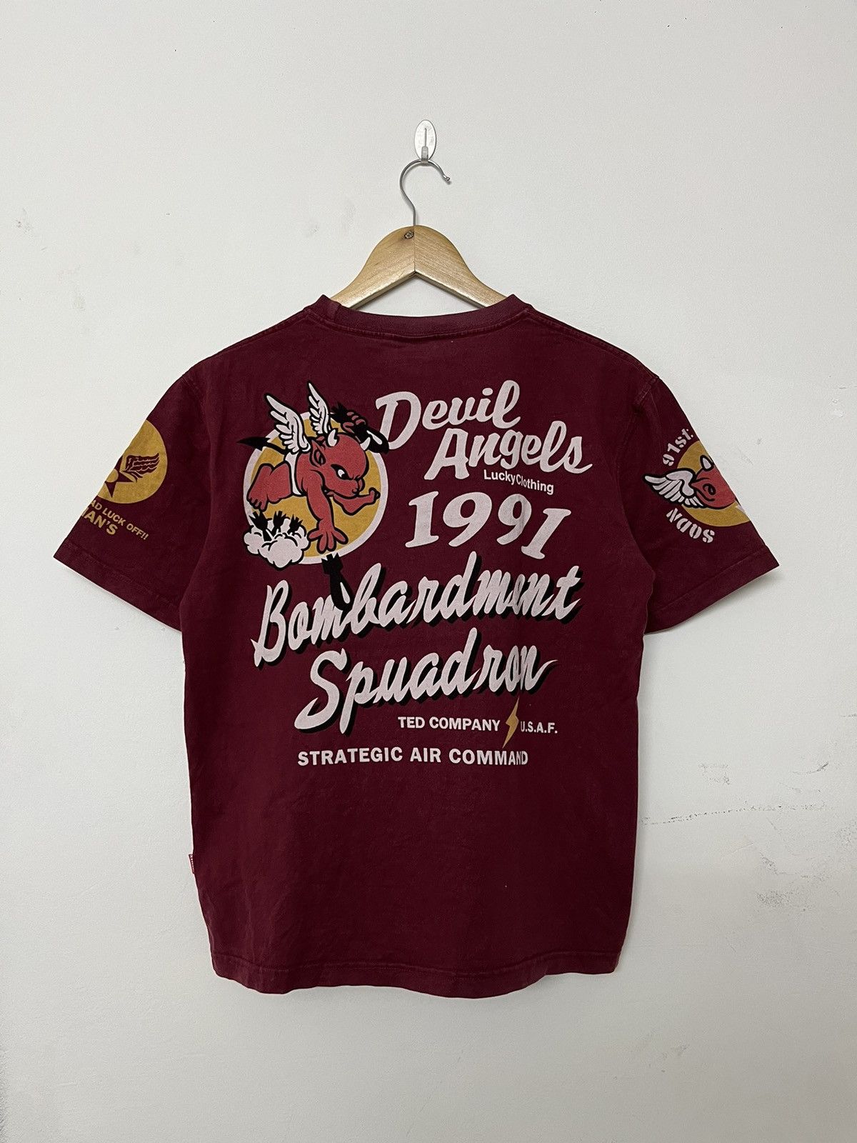 Japanese Brand Vintage Ted Company Bombardment evil Tshirt | Grailed