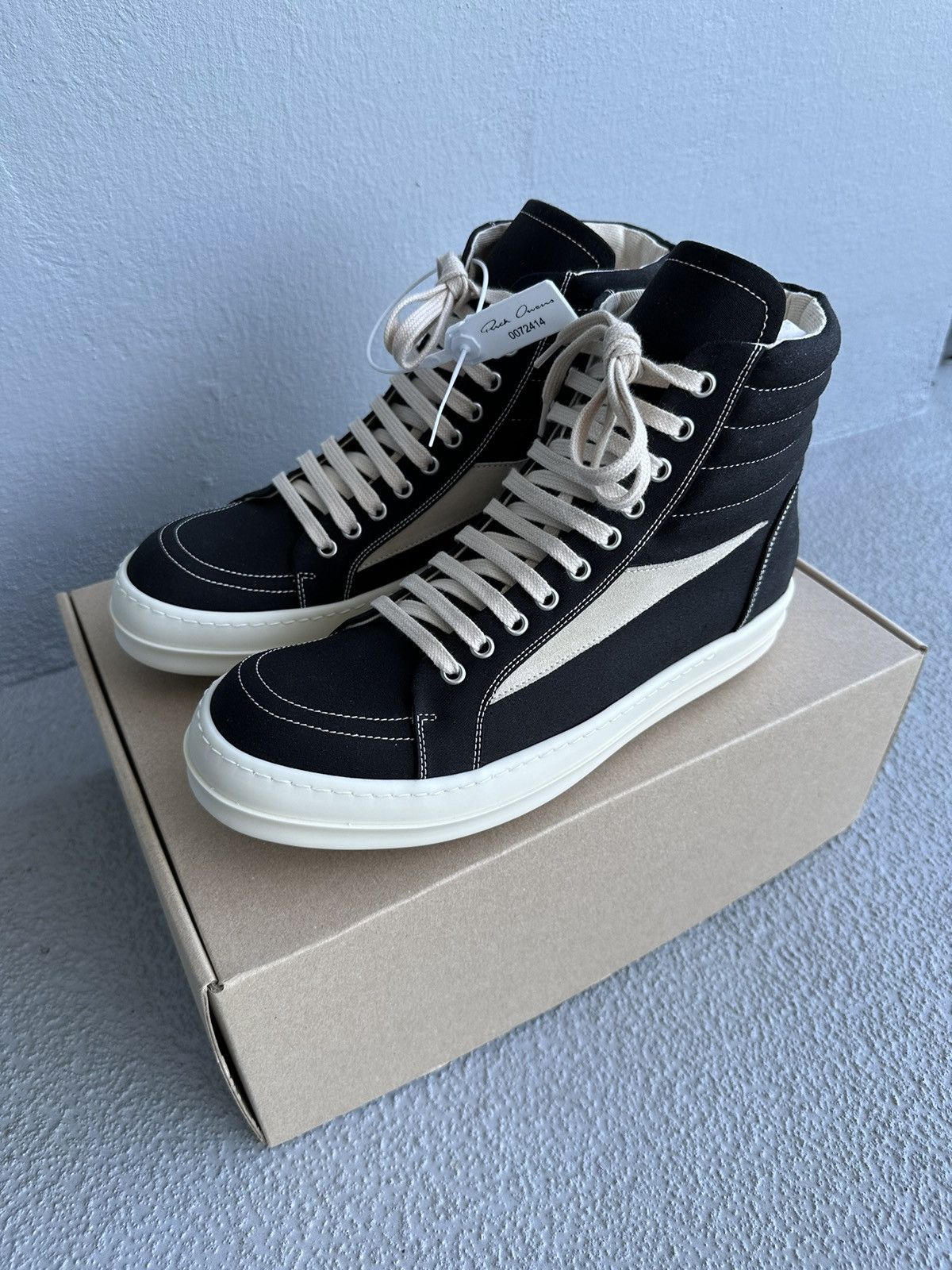 Rick Owens × Rick Owens Drkshdw RICK OWENS DRKSHDW VANS VINTAGE SNEAKER ...