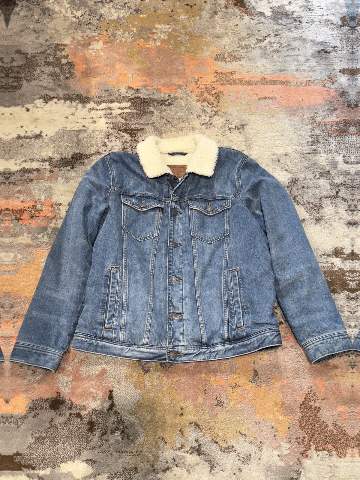 Abercrombie & Fitch Abercrombie & Fitch Jean Fur Jacket | Grailed