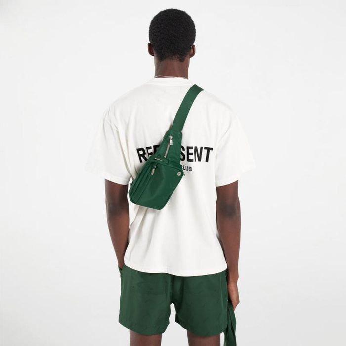 Represent Clo. Represent Clo All Over Logo Crossbody Bag | Grailed