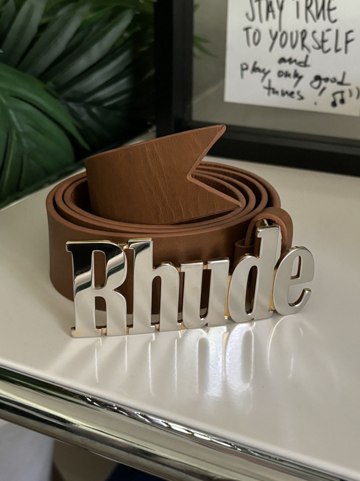 Rhude RHUDE WESTERN COWBOY BELT | Grailed