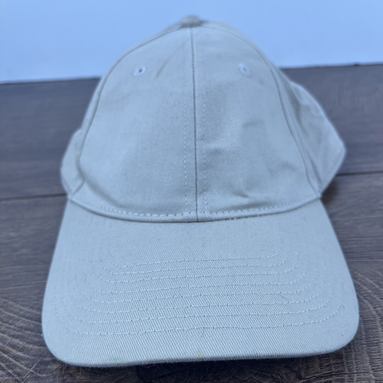 Other Plain Tan Hat Adjustable Adult Fit Hat Brown Plain Tan Cap | Grailed