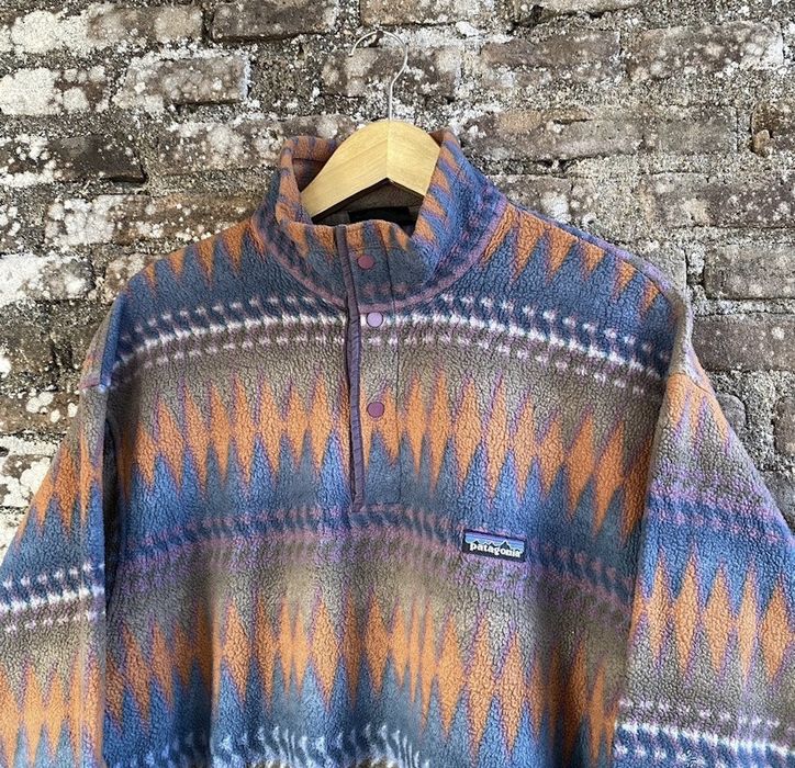 Vintage Vintage 90s patagonia synchilla aztec colour | Grailed Vintage Vintage 90s patagonia synchilla aztec colour | Grailed