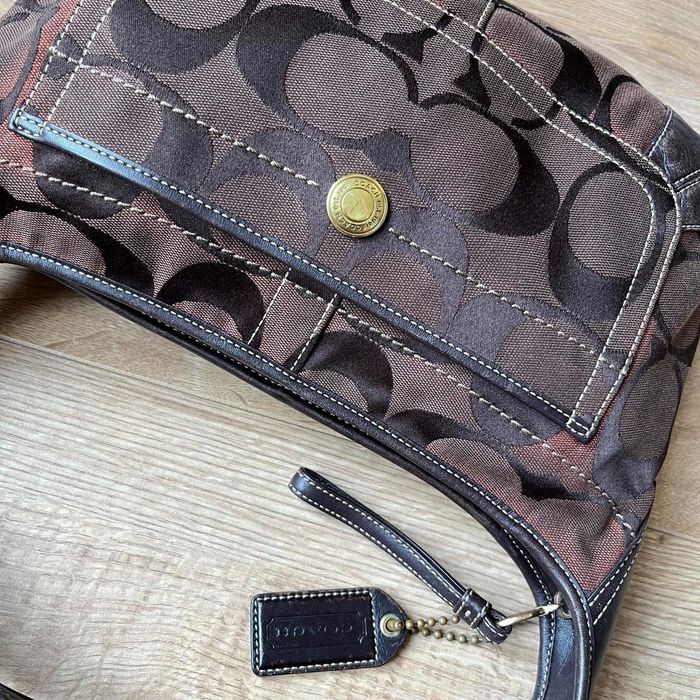 Coach Vintage Coach Monogram Shoulder Bag | Grailed