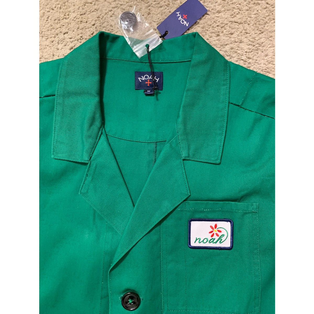 Noah NOAH LOGO LAB COAT | Grailed