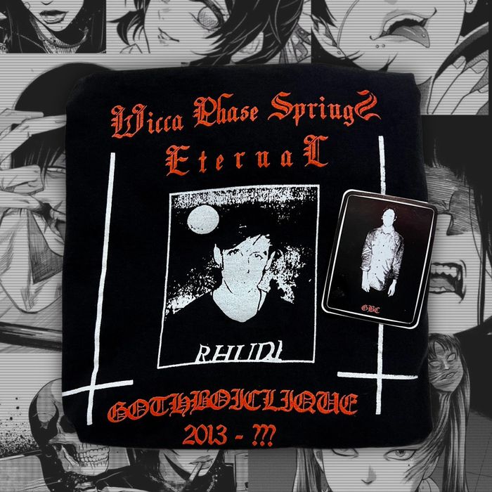 LIL PEEP GOTHBOICLIQUE Wicca Phase Springs Eternal Tour Tee | Grailed