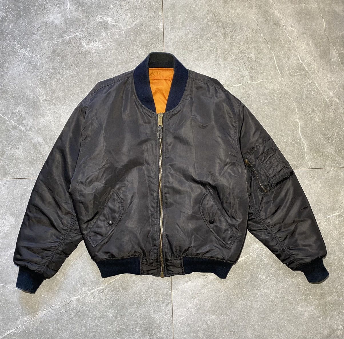 Vintage Vintage Flyers Man Intermediate Bomber Jacket MA-1 Type | Grailed