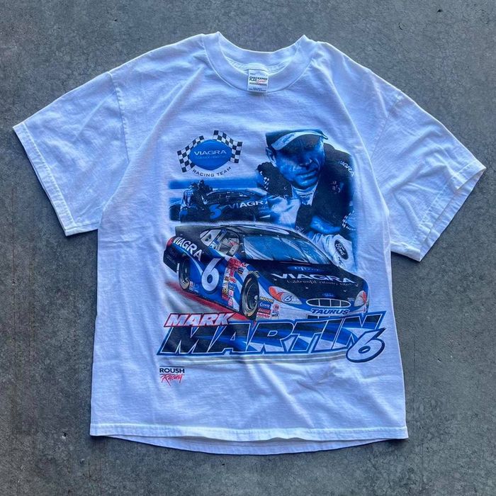 Vintage Vintage Nascar Mark Martin Racing Team T Shirt | Grailed