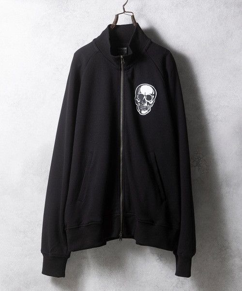 Number (N)ine Number nine 1P SKULL WAPPEN STAND TRACK JACKET | Grailed