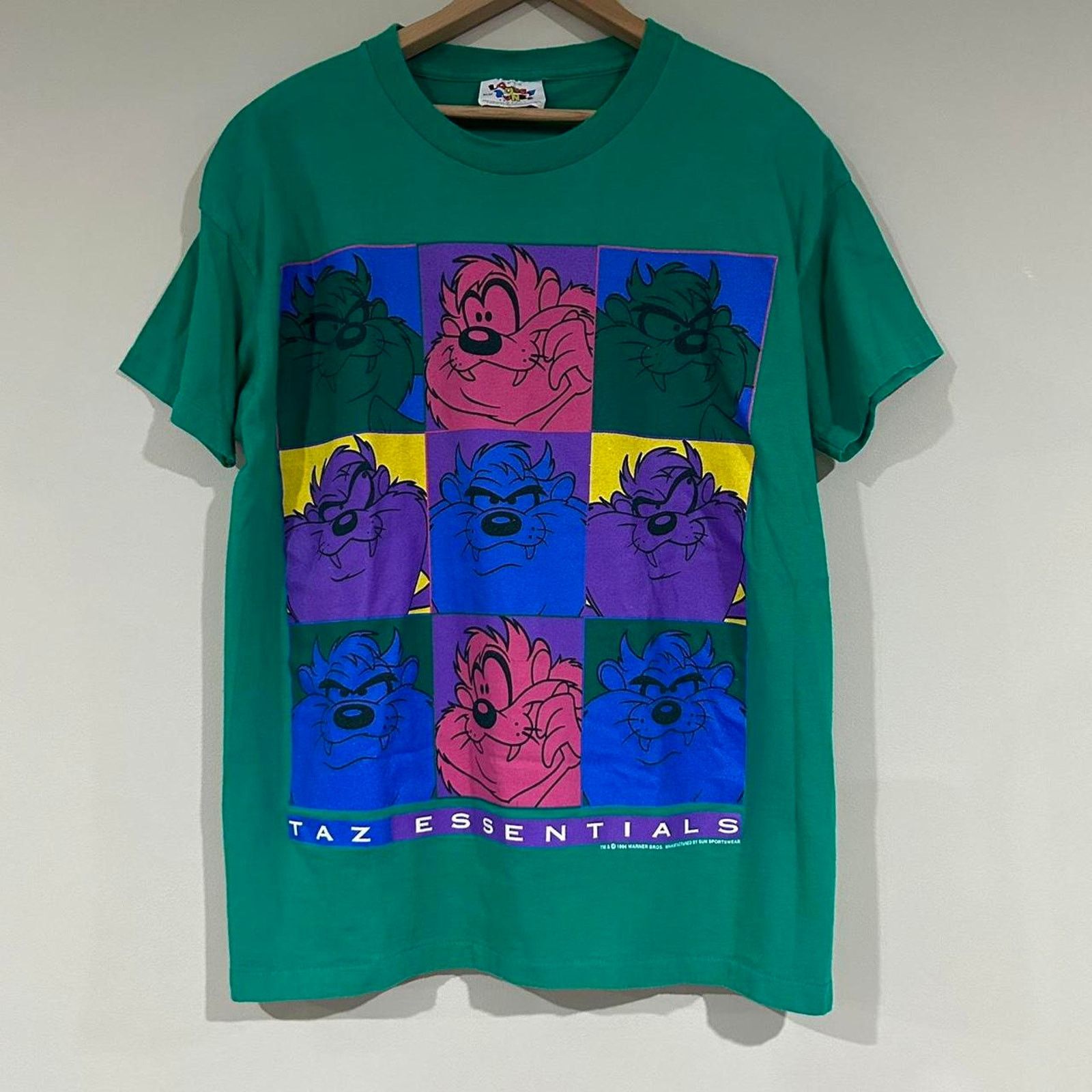 Disney Vintage 1994 Taz Essentials Graphic Tee Shirt | Grailed