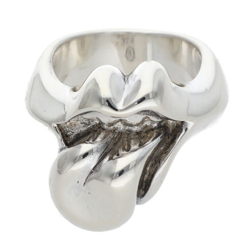 Chrome Hearts Chrome Hearts Lip Tongue-MD Silver Ring | Grailed