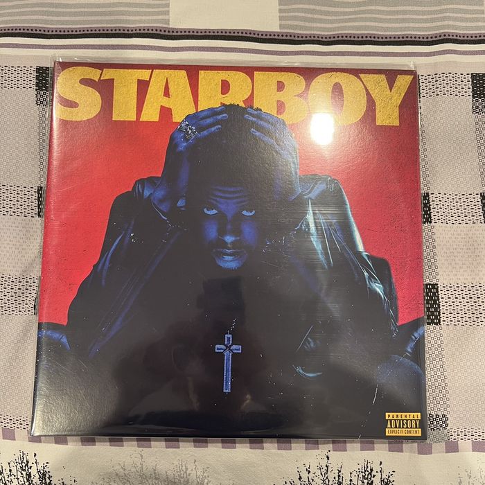 The Weeknd The Weeknd Starboy translucent blue vinyl | Grailed