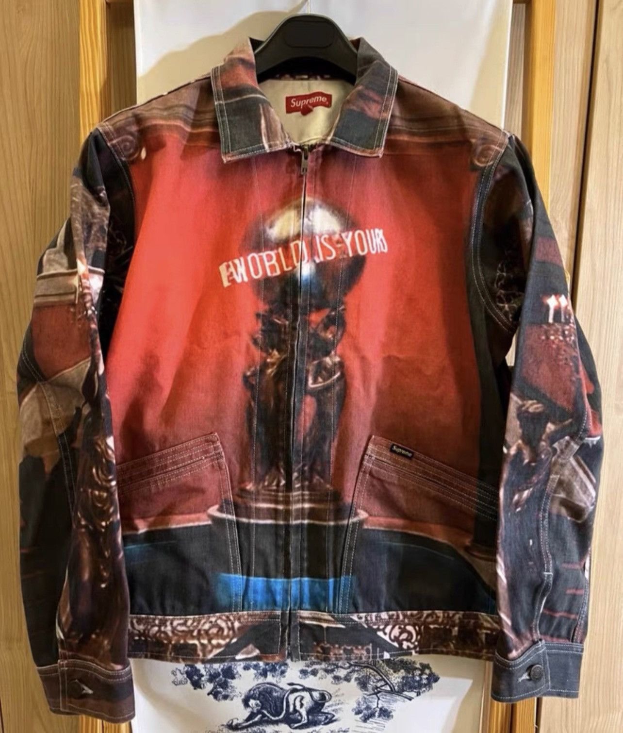 Supreme Supreme scarface the world is yours denim trucker Jacket | Grailed