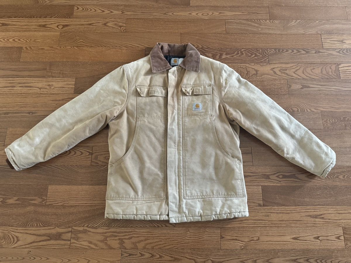 Carhartt × Vintage Carhartt Workman Jacket - Biege | Grailed