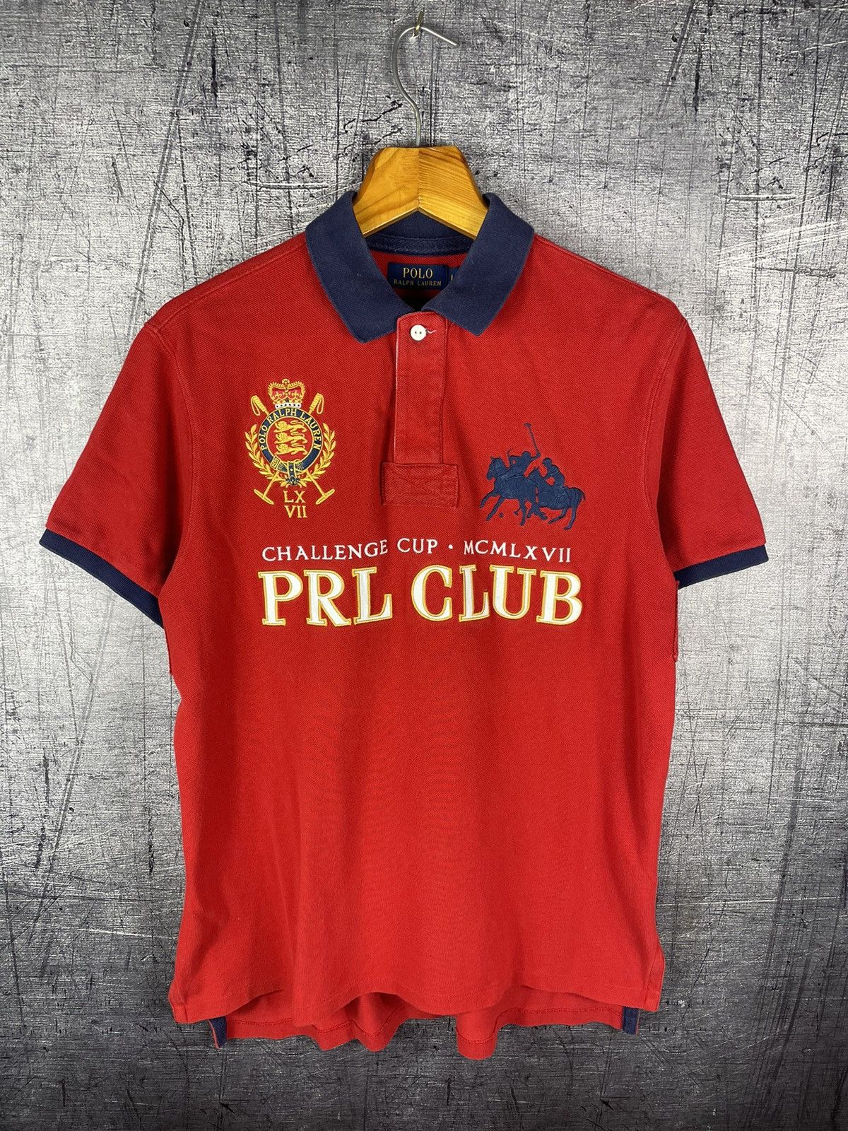 Polo Ralph Lauren Vintage Polo T-Shirt Polo Ralph Lauren PRL Club #3 ...