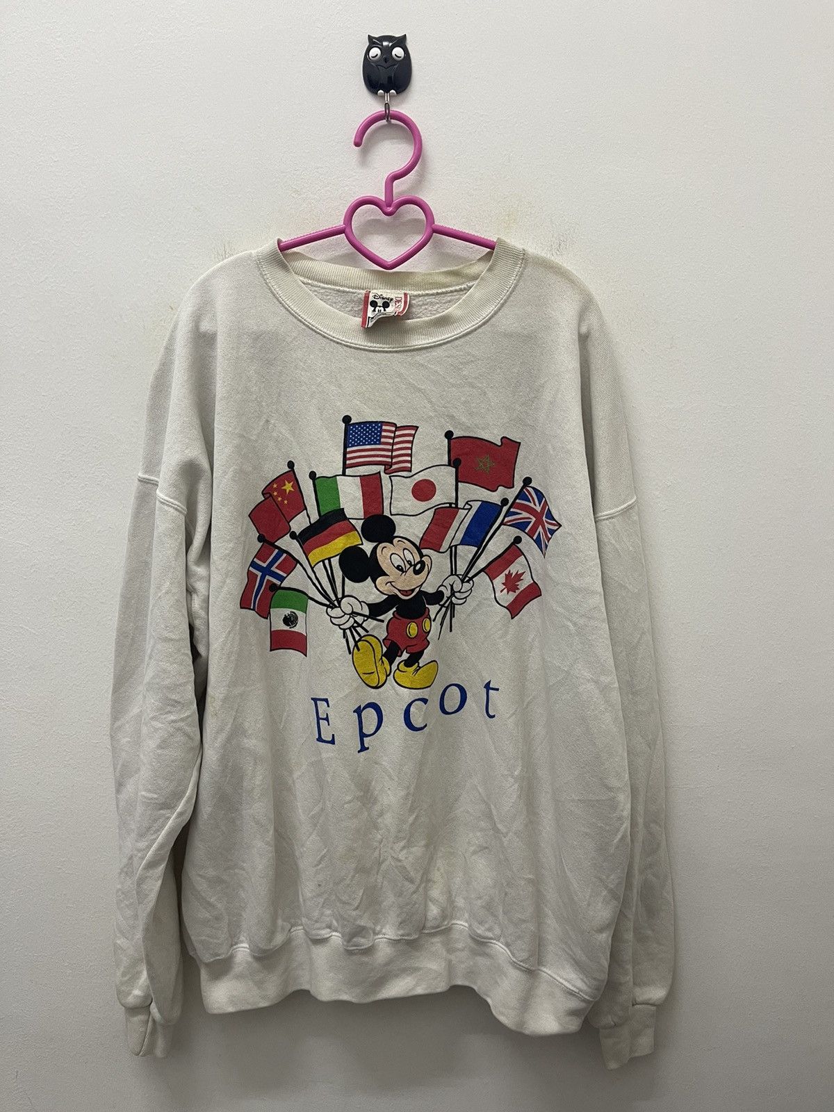 Disney × Mickey Mouse × Vintage Rare Vintage MICKEY MOUSE Epcot Disney ...