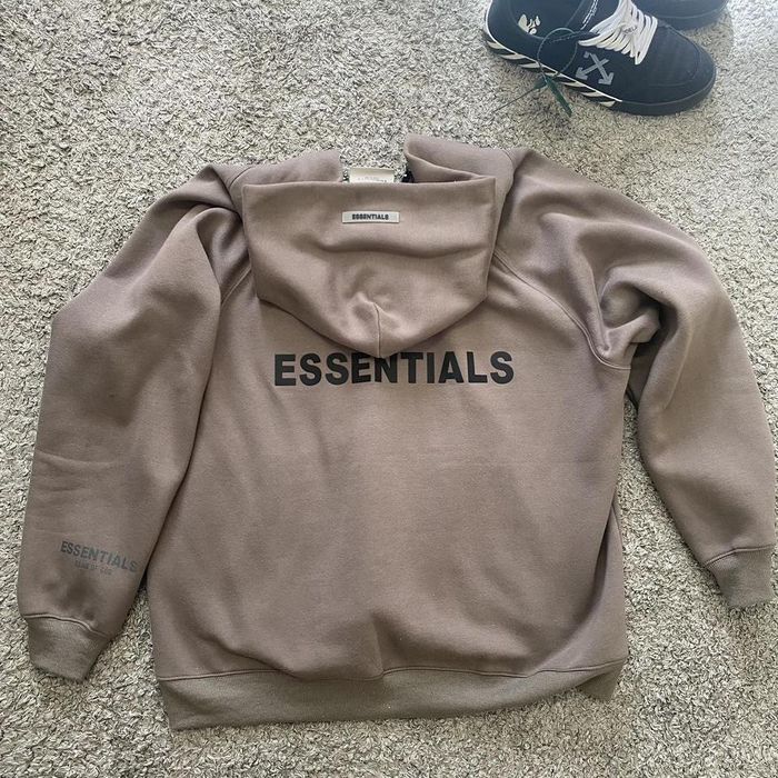 Fear of God Fear of God Essentials Zip up | Grailed