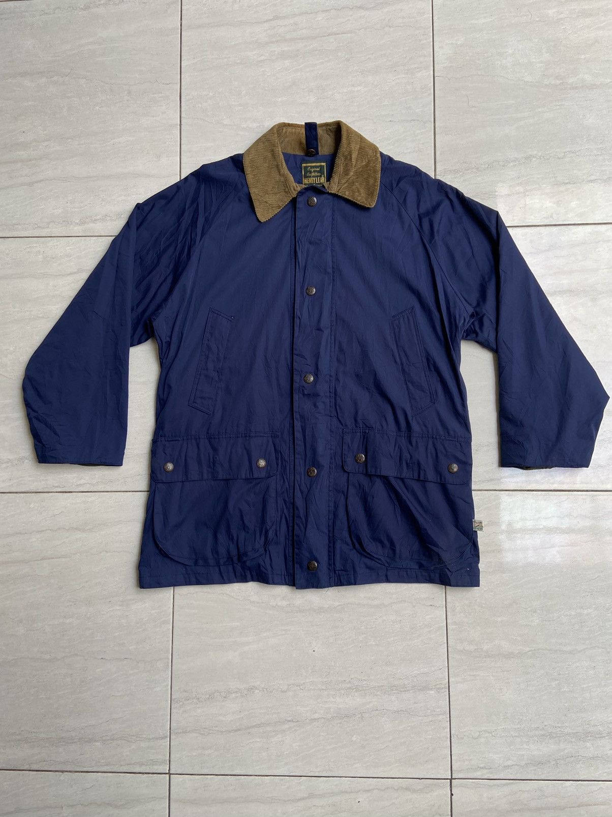 Henry × Sugar Cane & Co × Toyo Enterprises HENRY LEAR Blue Chore Jacket | Grailed