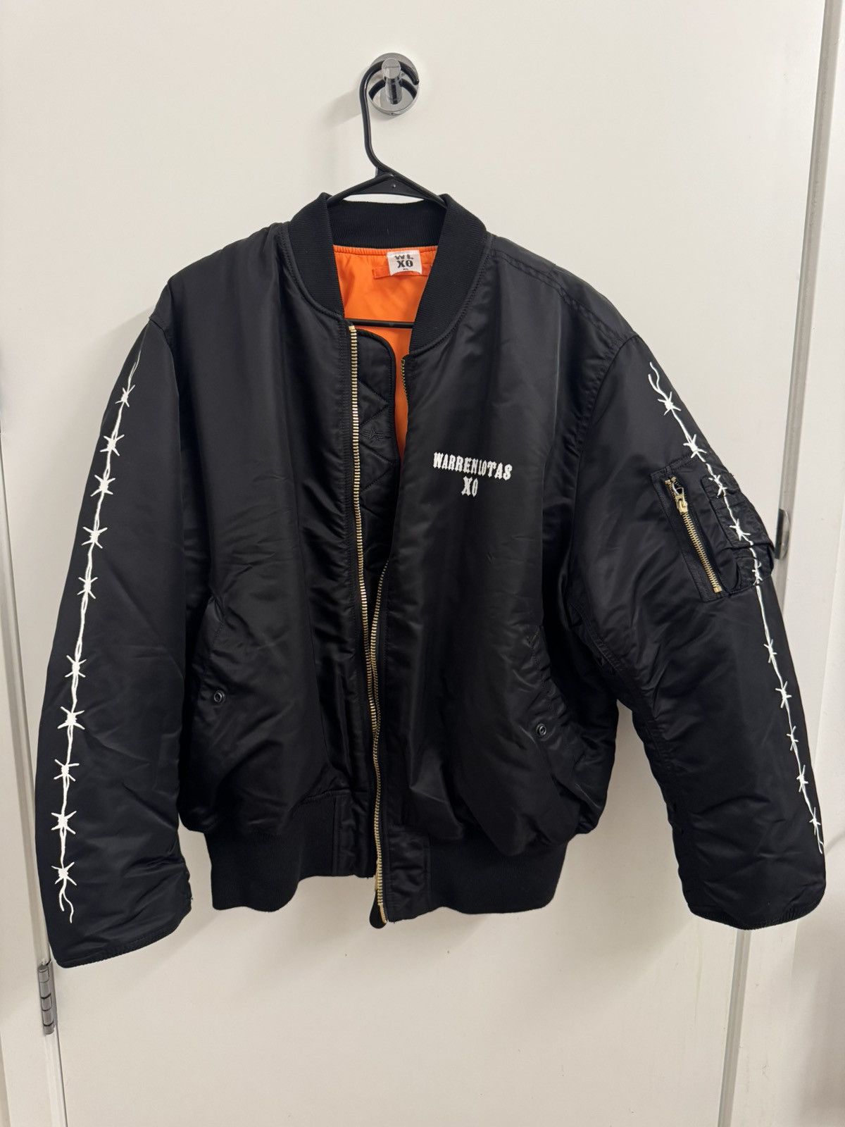 Warren Lotas Warren Lotas x Alpha Industries x XO Bomber Jacket | Grailed