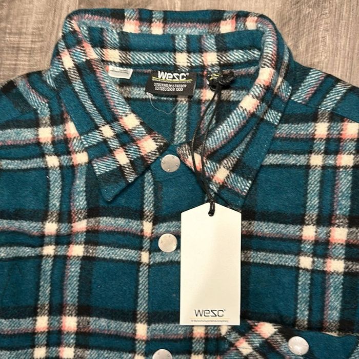 Wesc WESC Oden Heavy Flannel Shirt Jacket | Grailed