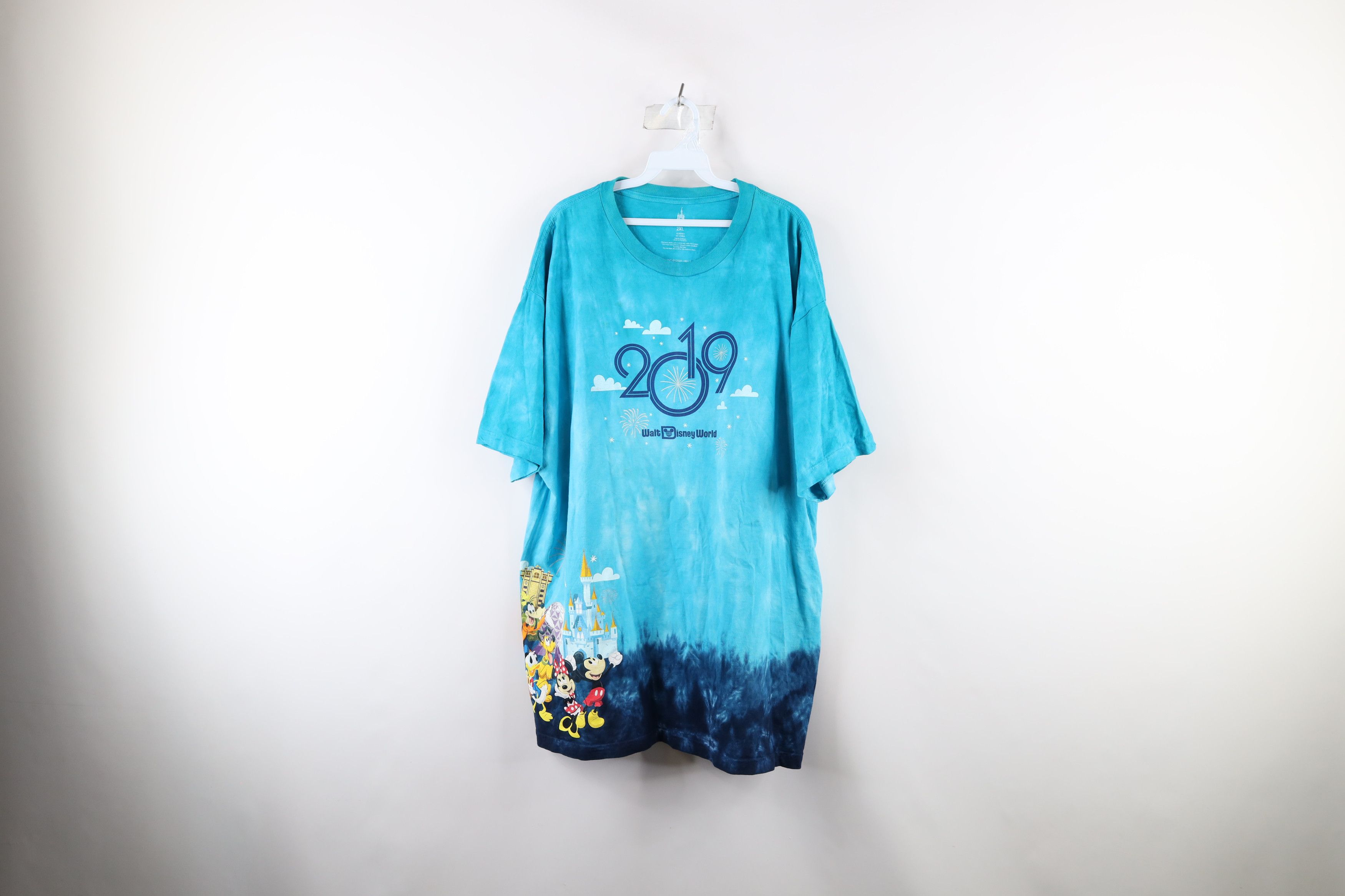 Disney × Vintage Walt Disney World 2019 Acid Wash Short Sleeve T-Shirt ...