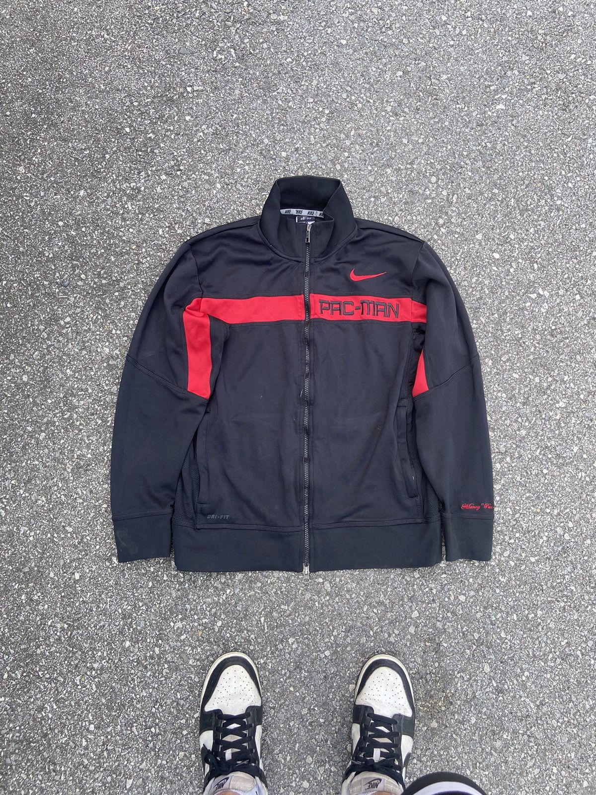 Band Tees × Nike × Vintage Nike Pac-Man og vintage zip rare Manny ...