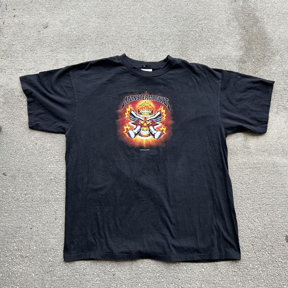 Band Tees × Vintage 2000 monster magnet band T-shirt, | Grailed