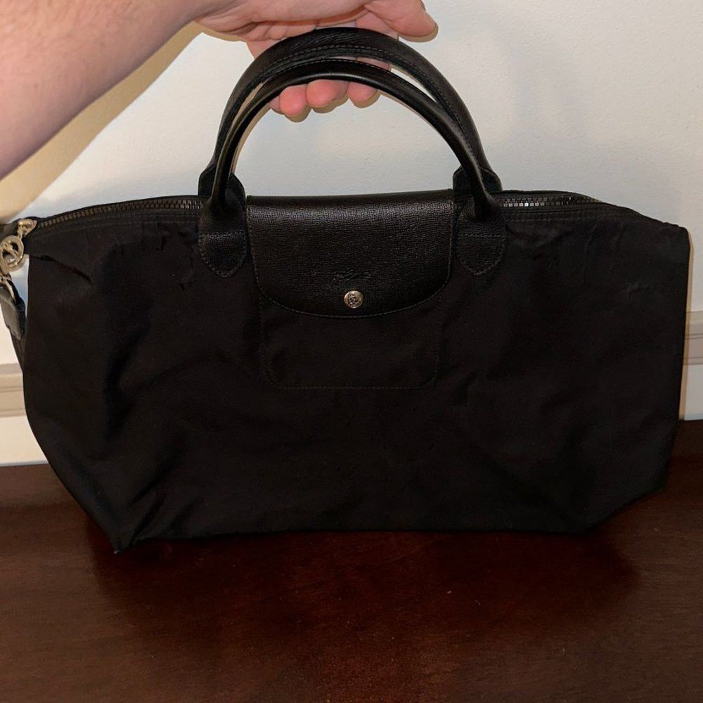 Longchamp Longchamp Le Pilage Black Bag | Grailed