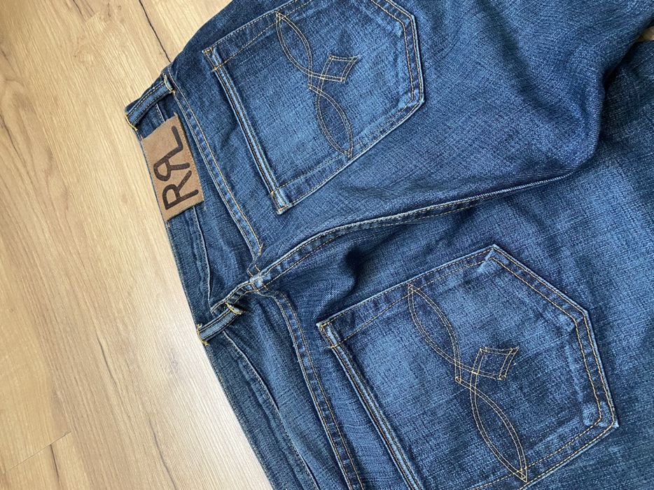 Japanese Brand Double Ralph Lauren RRL Selvedge Faded Denim Jeans | Grailed
