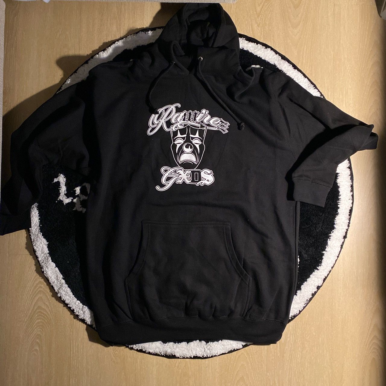 G59 Records Ramirez tragedy of a clown tour hoodie black | Grailed