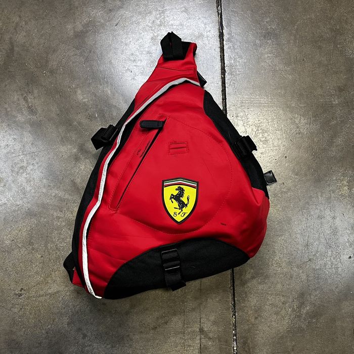 Vintage Vintage Y2K Scuderia Ferrari F1 3 Point Backpack Gorpcore | Grailed