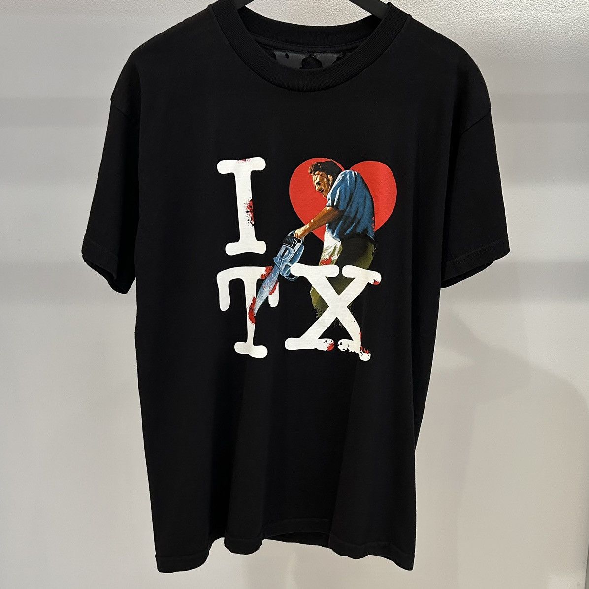 Vlone Vlone I Love Texas T-Shirt Black | Grailed