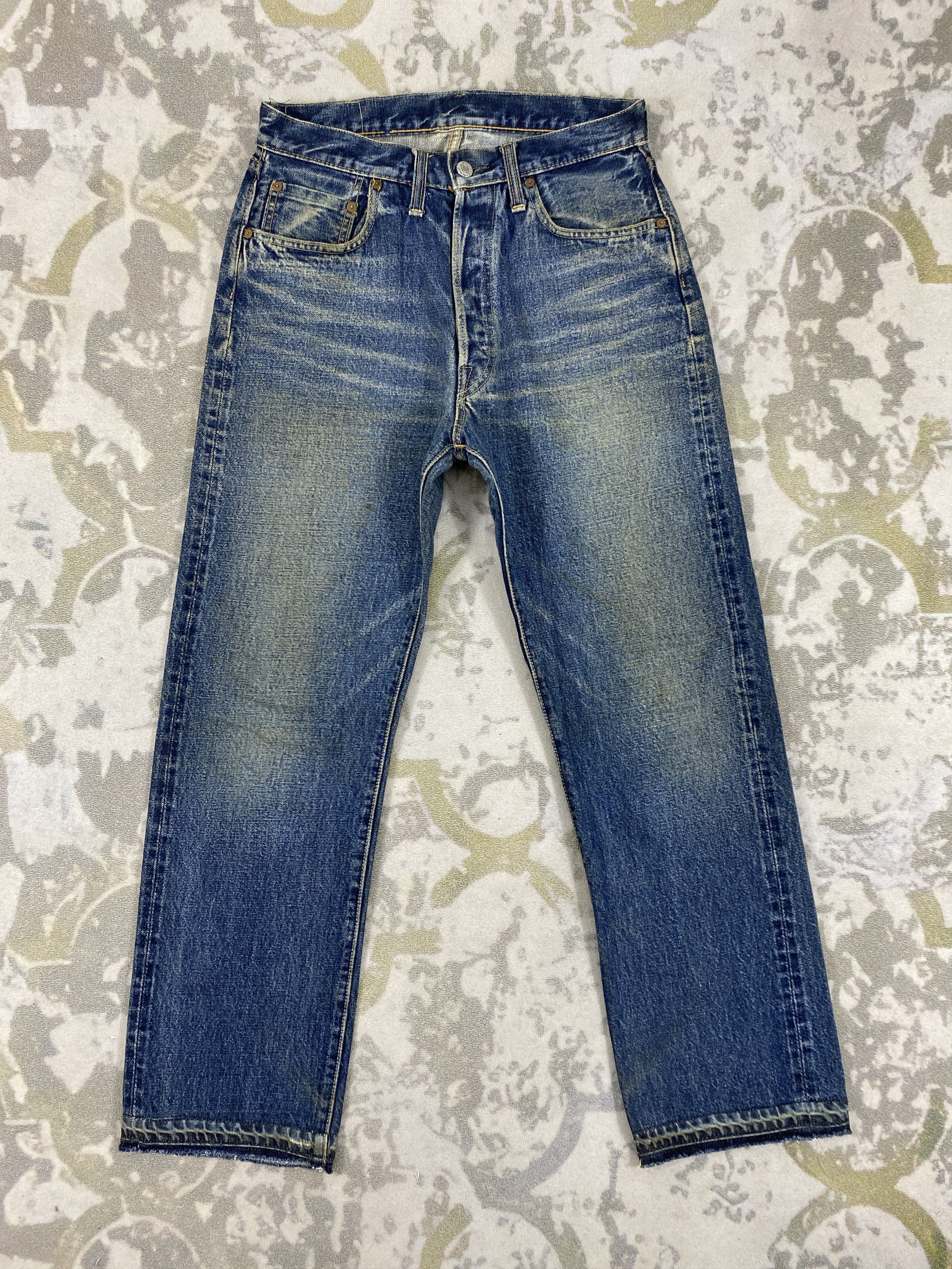 Denime Selvedge Vintage Denime Jeans 30x28.5 Denim - JN3500 | Grailed
