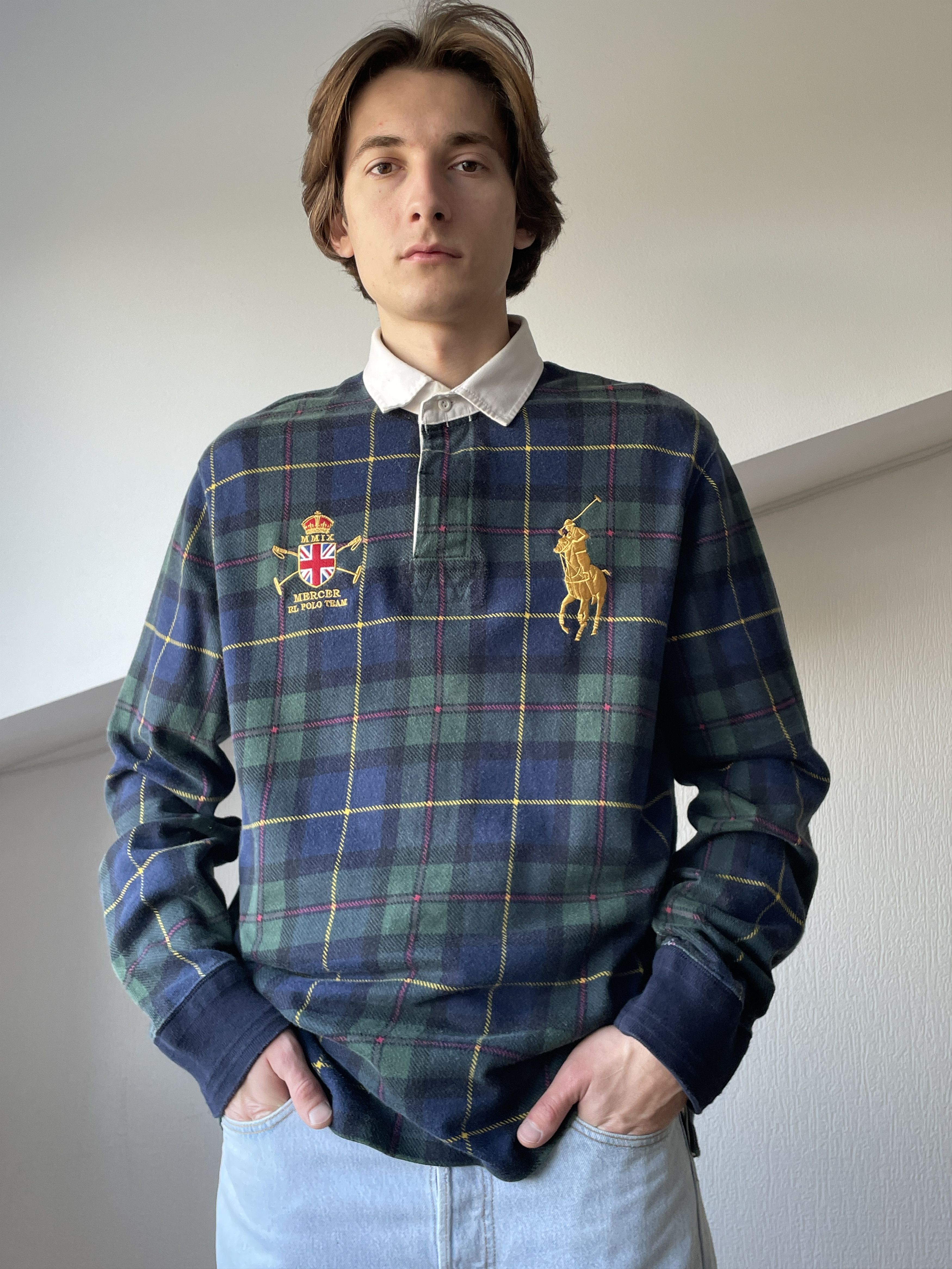 Polo Ralph Lauren POLO RALPH LAUREN Rugby Shirt Mercer Team Tartan ...