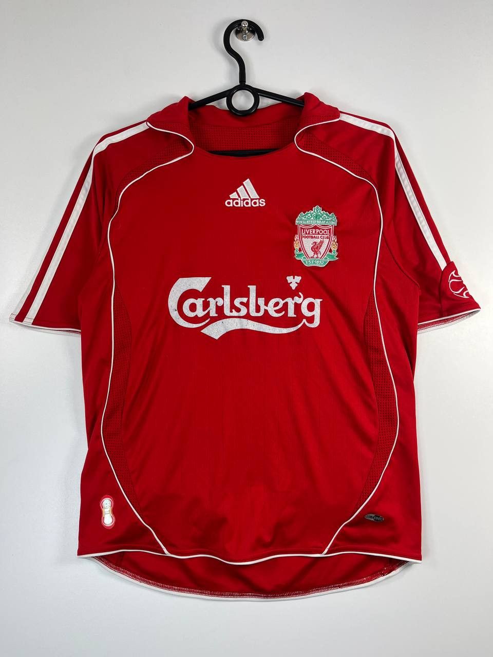 Adidas Liverpool 2007 2008 Home Shirt Football Jersey Adidas Size M ...