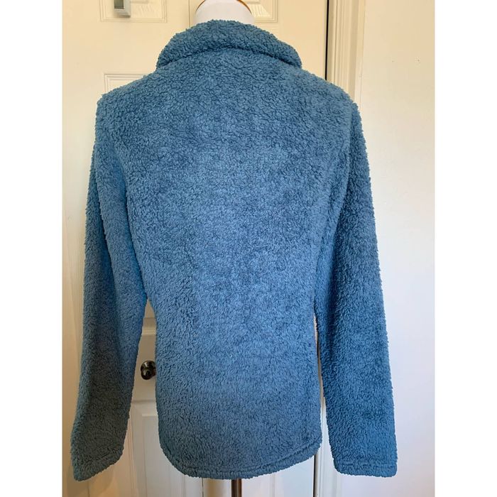 Patagonia Patagonia blue fleece teddy 1/4 zip | Grailed