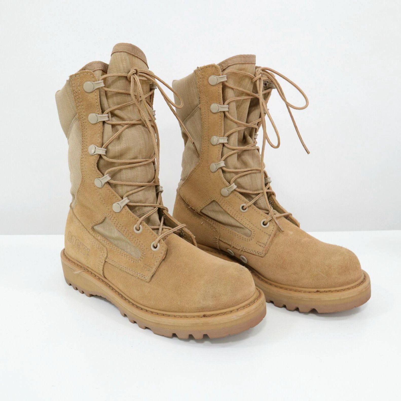 Vibram Rocky Combat Army Boots 6R Hot Weather Special Ops Desert ...