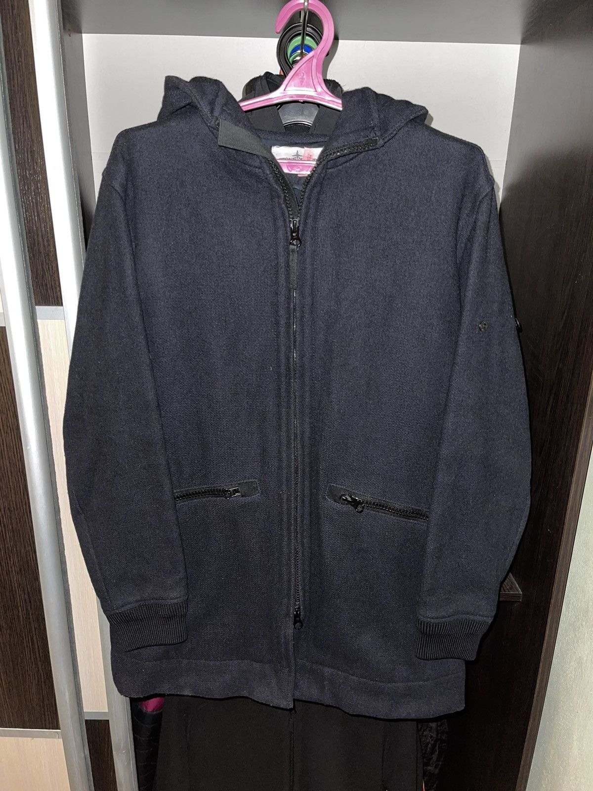 Stone Island AW16 Stone Island - L - Panno Speciale Long Mac Jacket ...