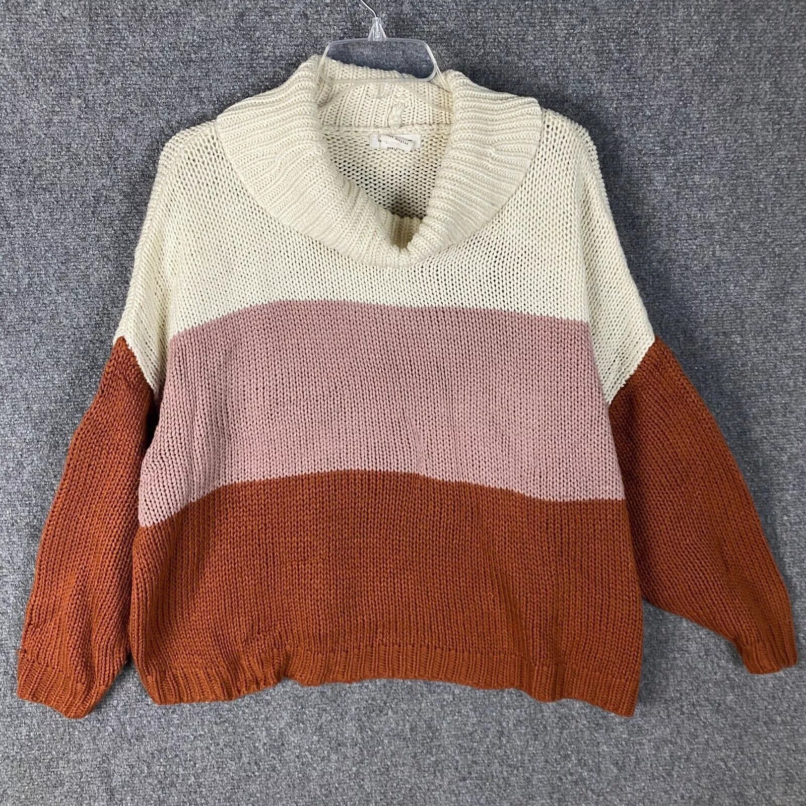 Other Beach Lunch Lounge Sweater Women's XXL Knit 2XL Cowl Neck | Grailed