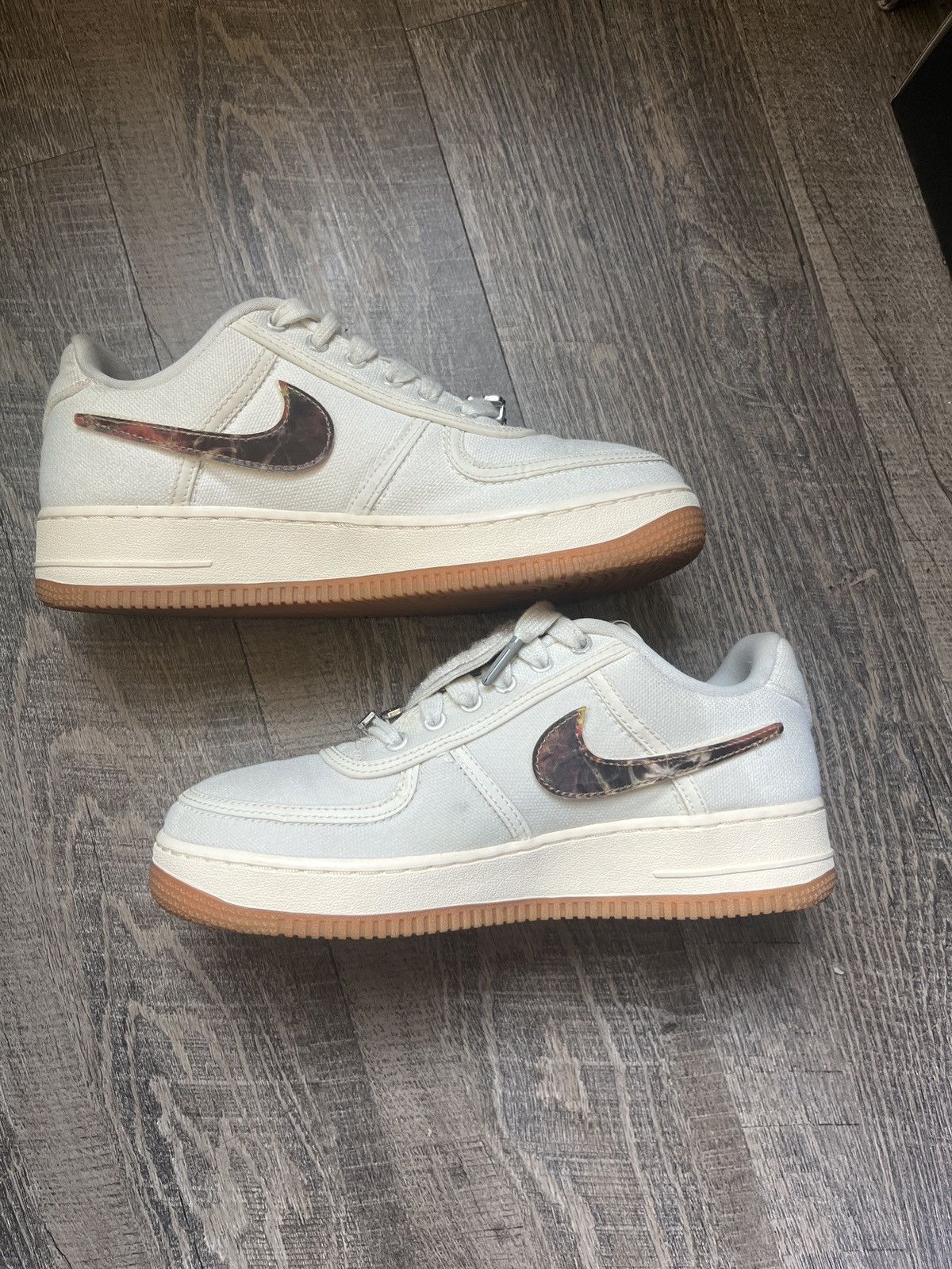 Nike Travis scott airforce sail | Grailed