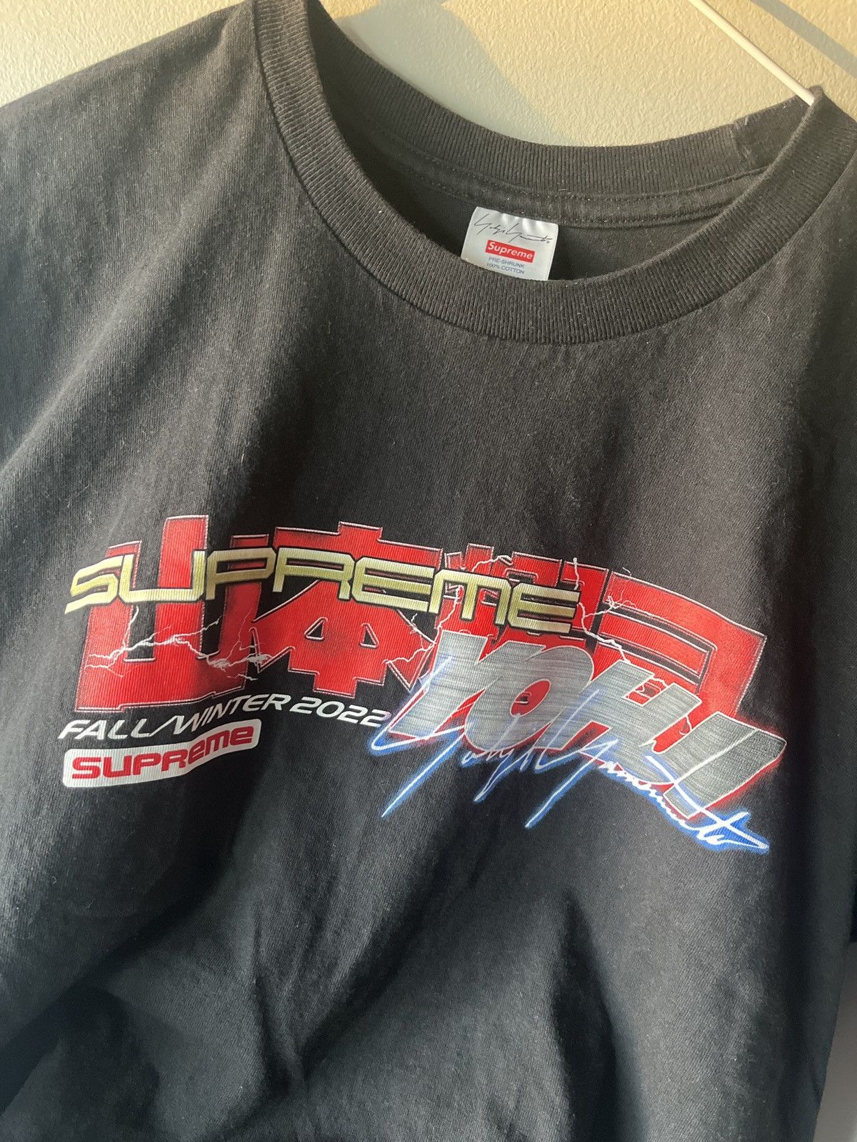 Supreme × Yohji Yamamoto Supreme Tekken Tee L | Grailed