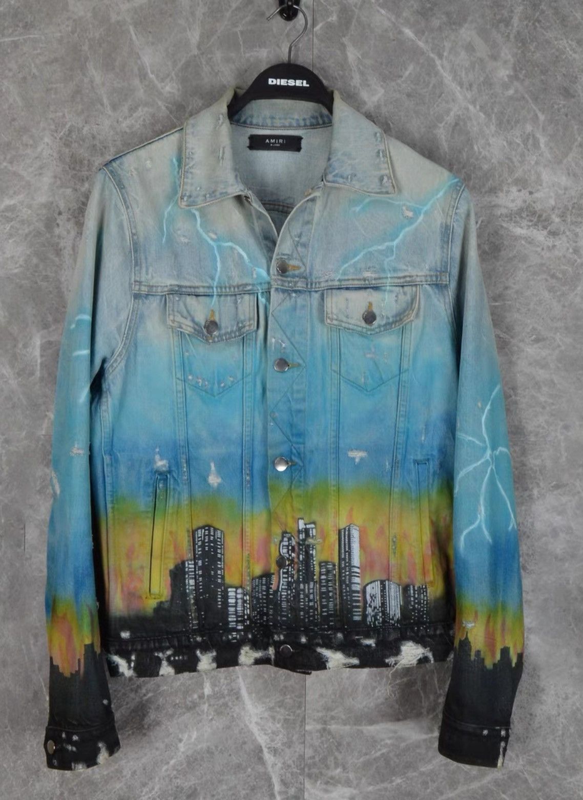 Amiri Amiri denim jacket | Grailed