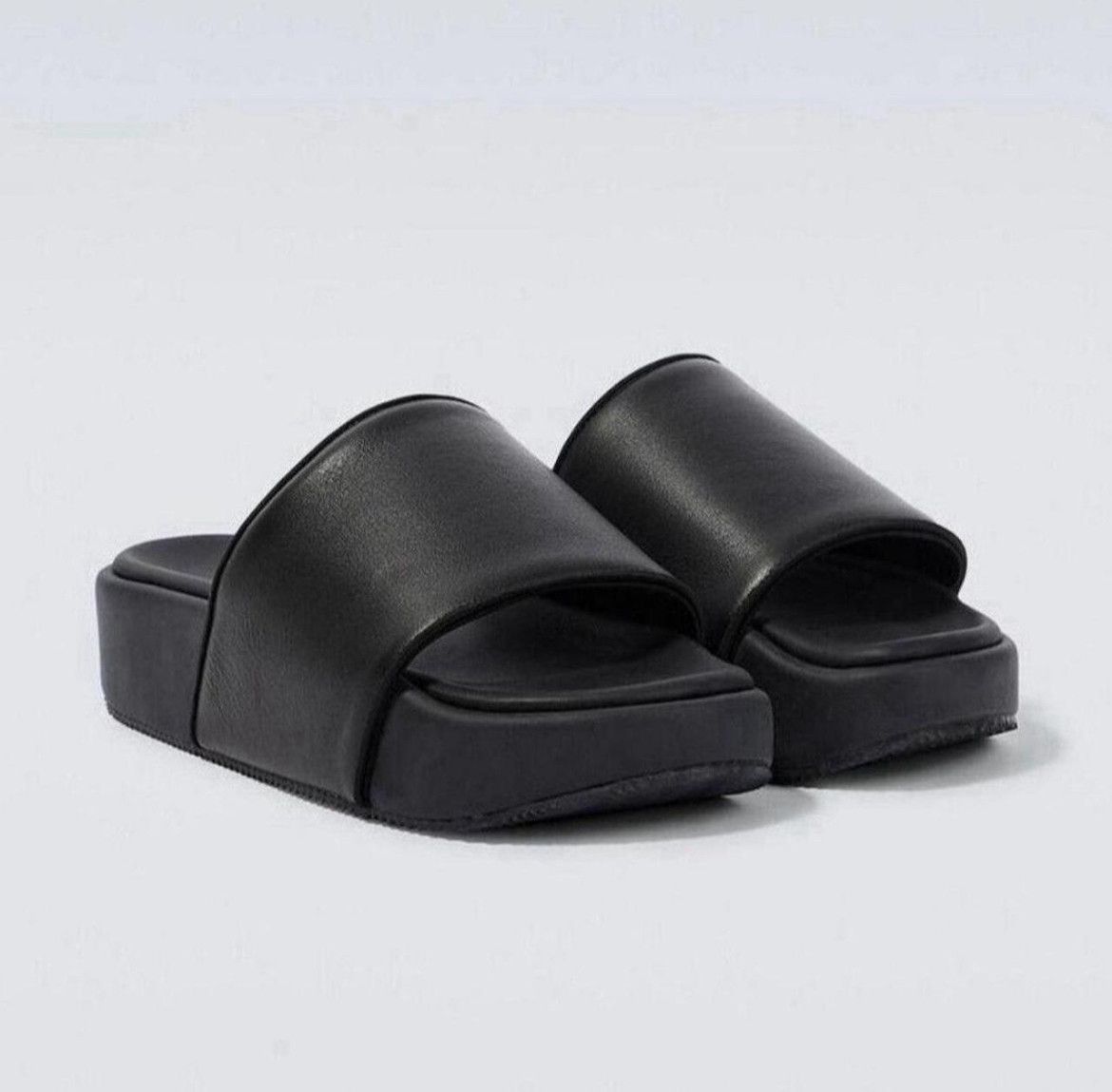 Y-3 Adidas y-3 Slides black | Grailed