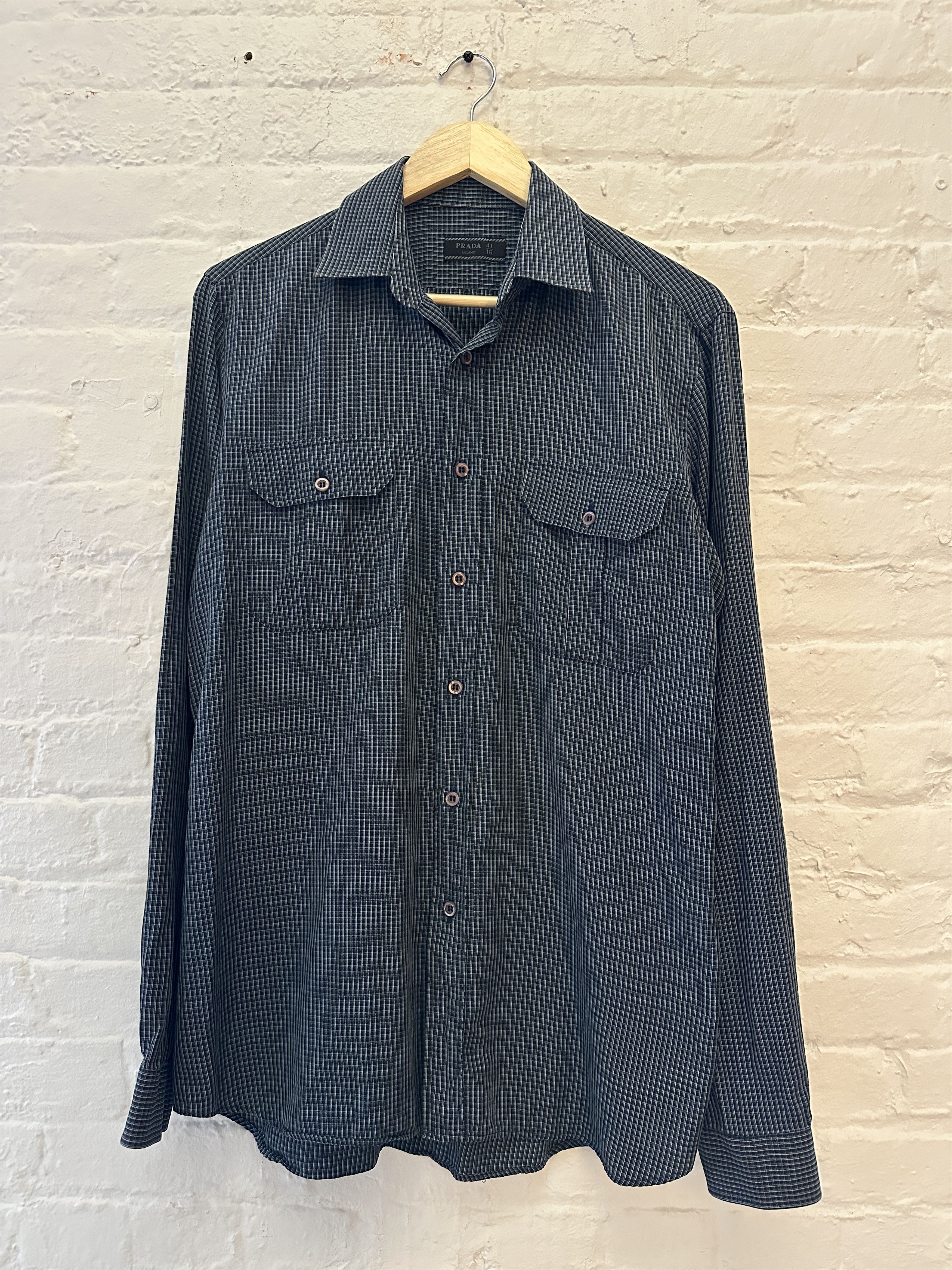 Prada Prada Check Work Shirt | Grailed
