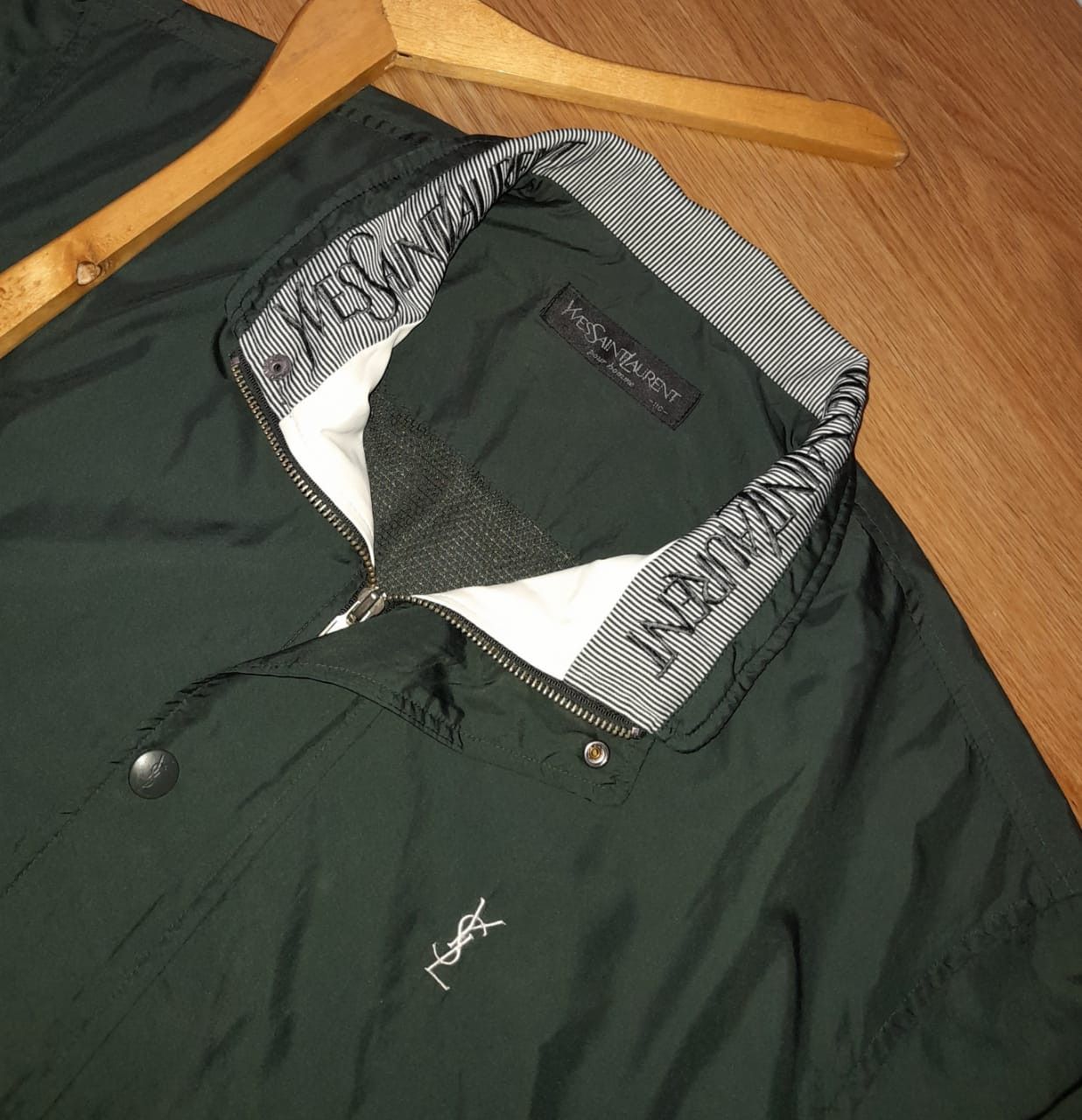 Vintage 💥Dark Green💥Vintage Yves Saint Laurent x Ysl Jacket | Grailed