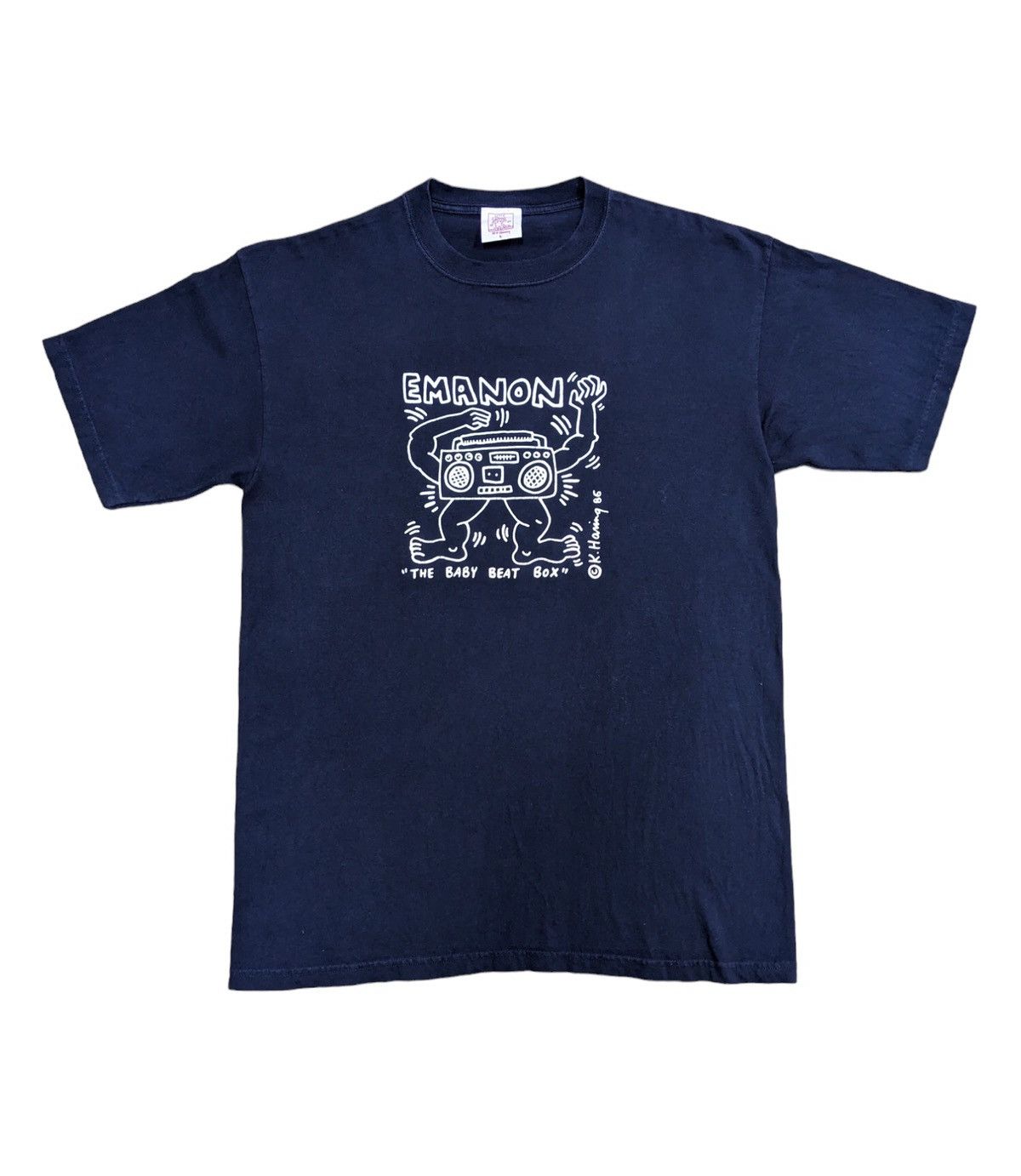 Keith Haring × Rap Tees × Vintage Vtg Rare Keith Haring Emanon The Baby ...