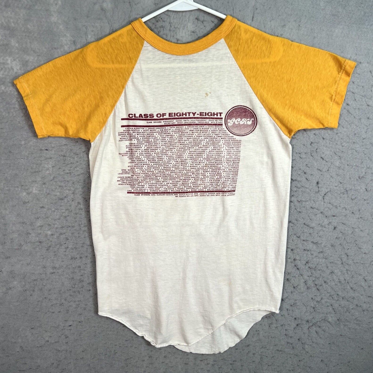 George Vintage 80s Class of 1988 George County High School T Shirt ...